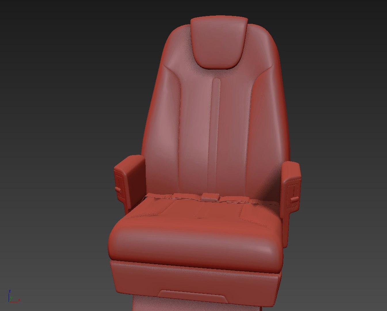 Airplane chair 3D model - TurboSquid 1478563