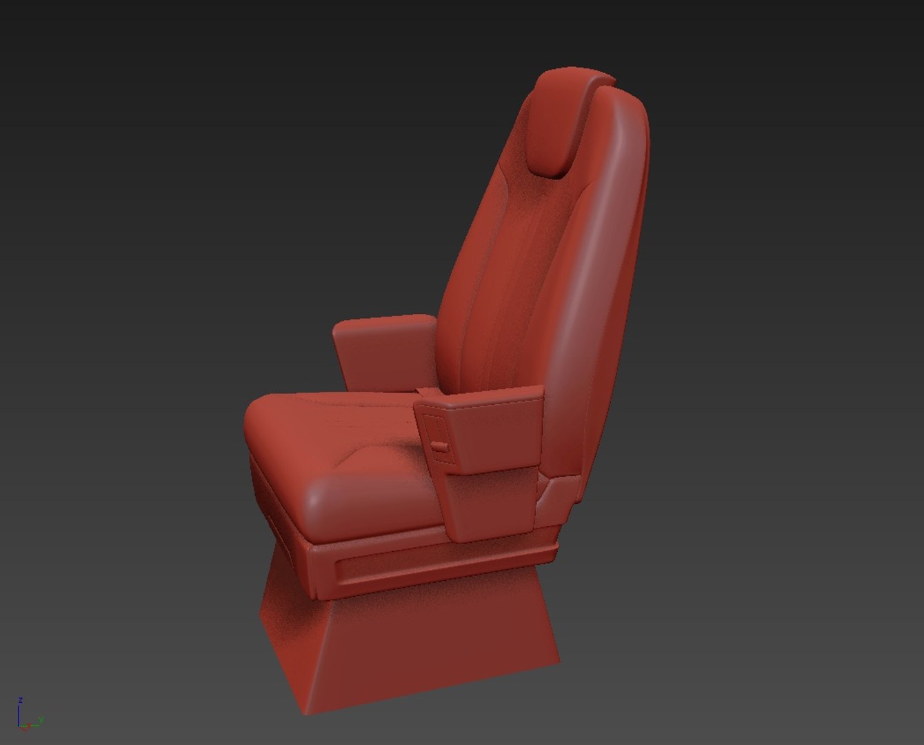 Airplane chair 3D model - TurboSquid 1478563
