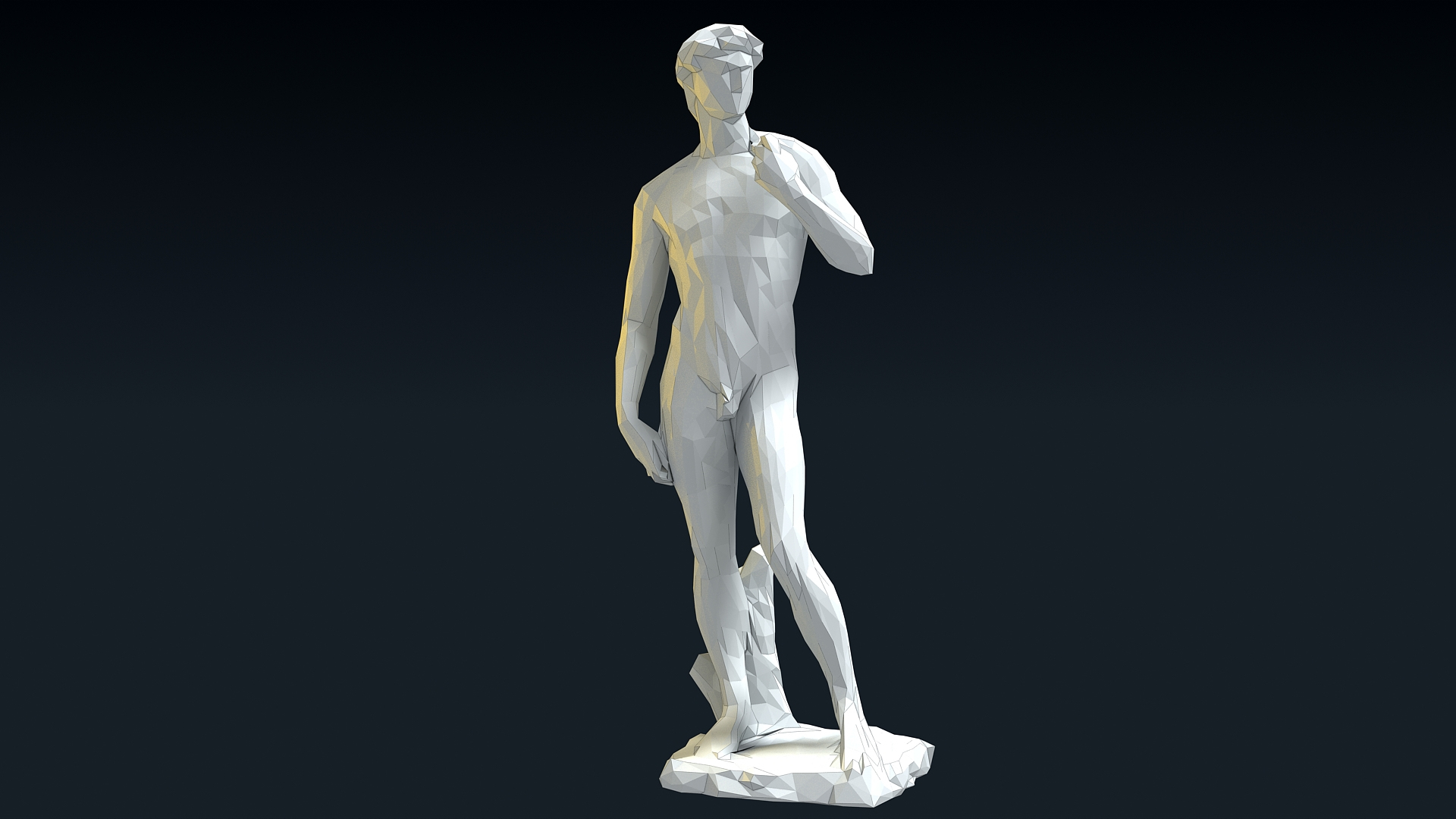 3D stylized statue david - TurboSquid 1667767
