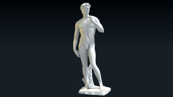 3D stylized statue david - TurboSquid 1667767
