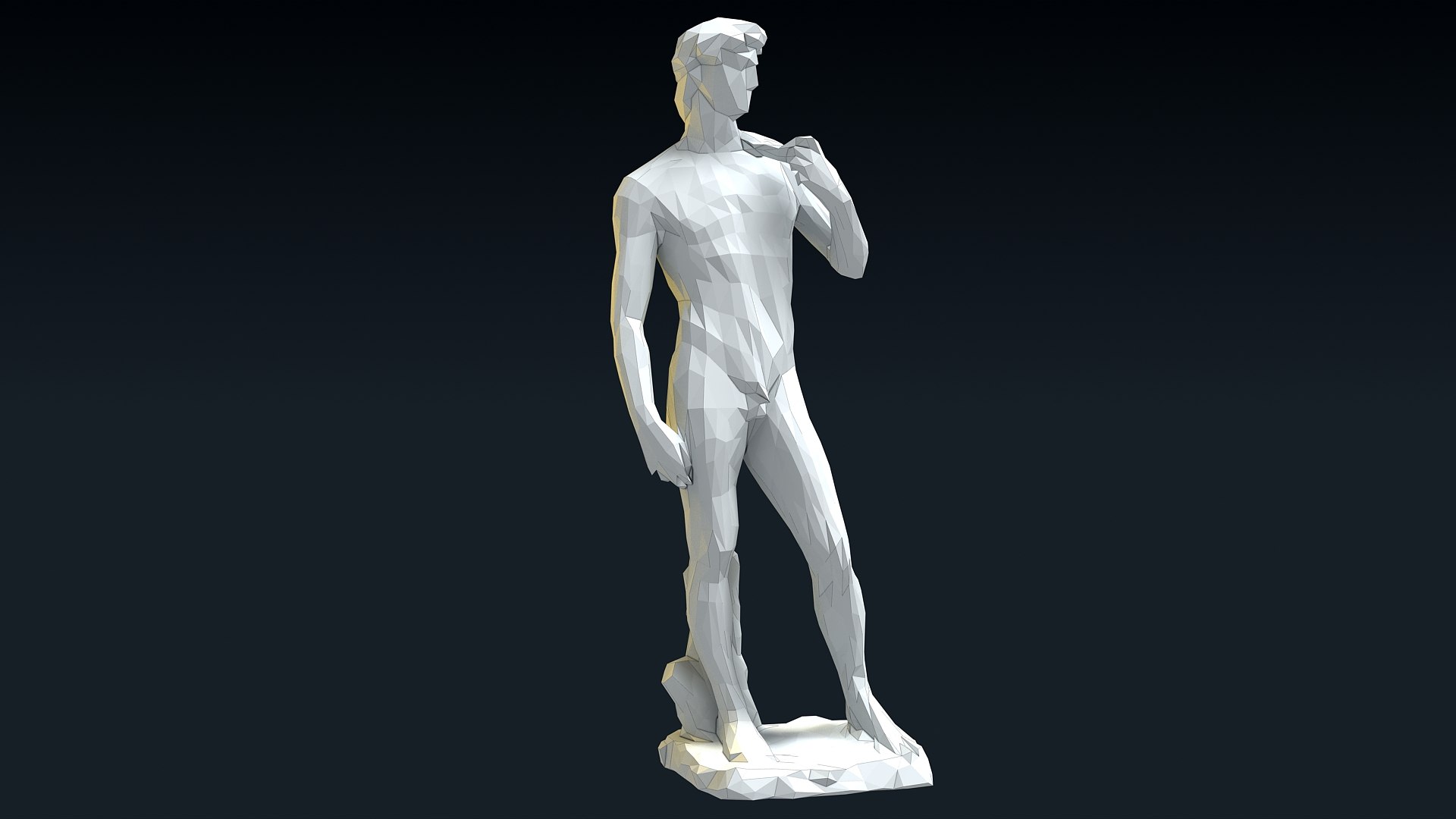 3D Stylized Statue David - TurboSquid 1667767