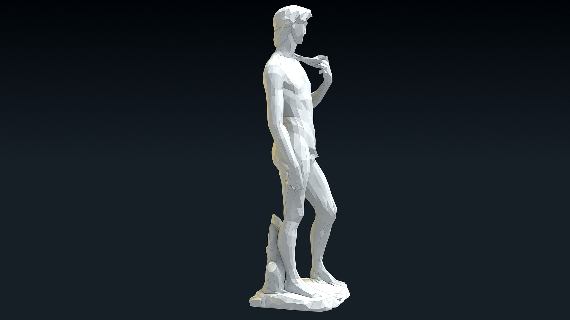 3D stylized statue david - TurboSquid 1667767