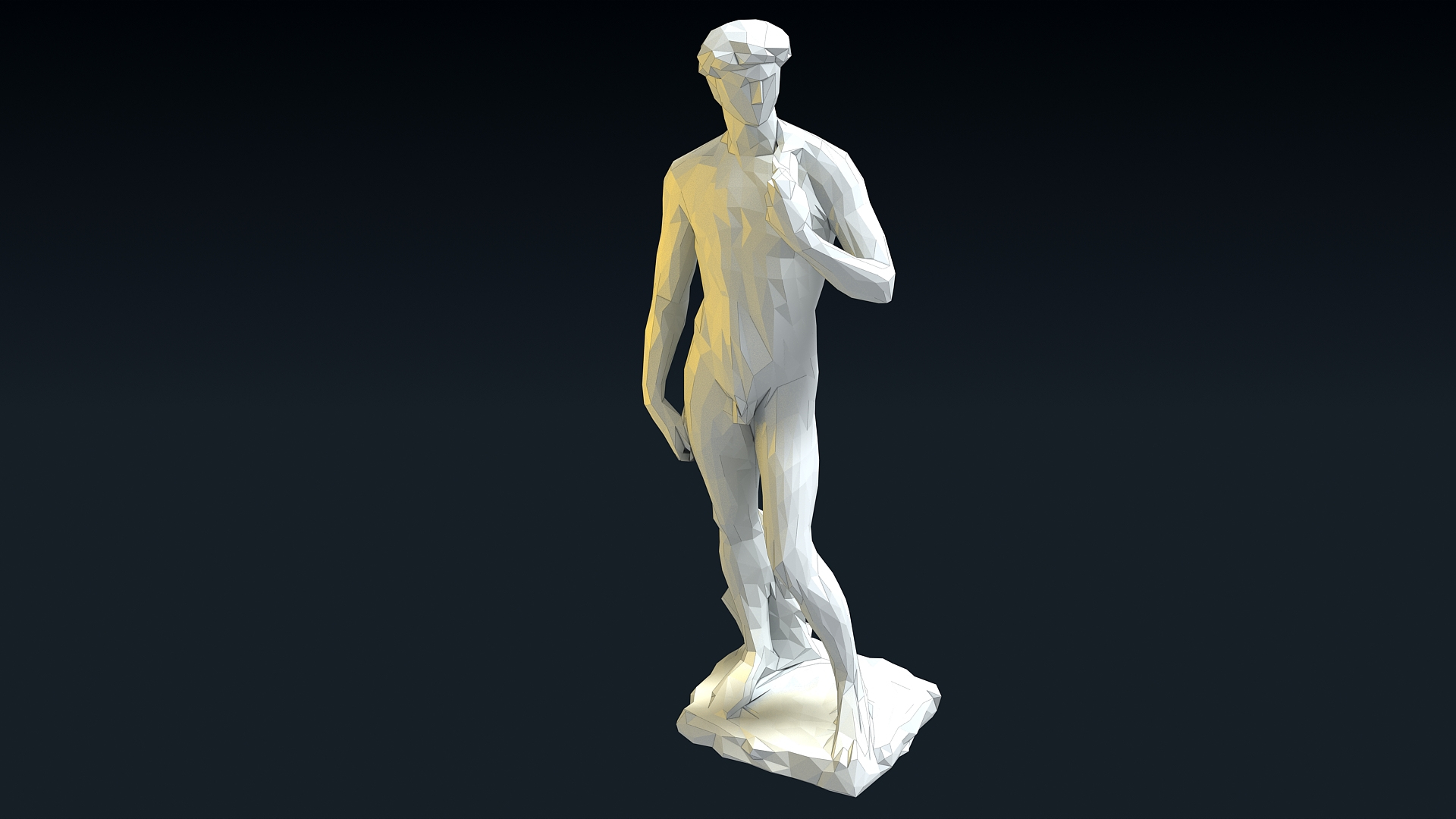 3D stylized statue david - TurboSquid 1667767