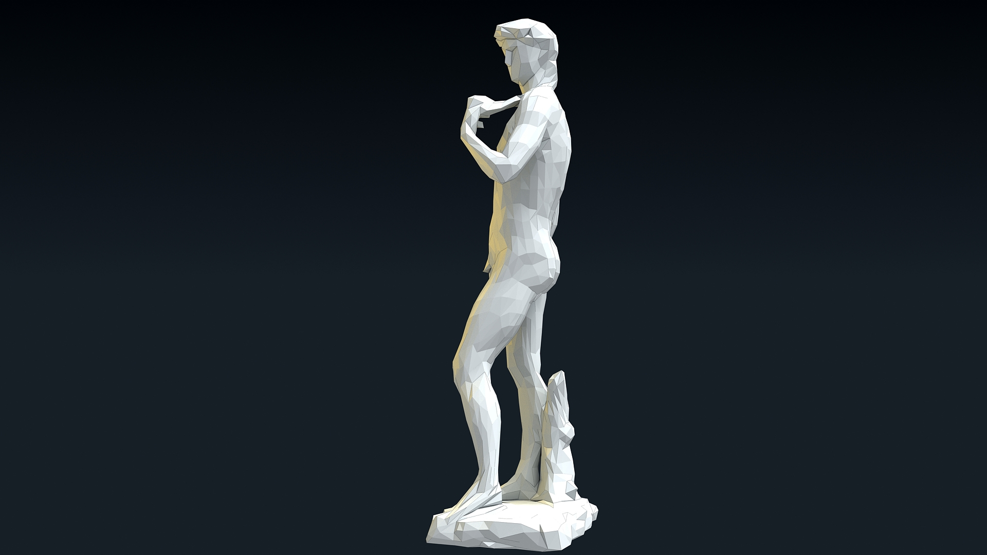 3D stylized statue david - TurboSquid 1667767