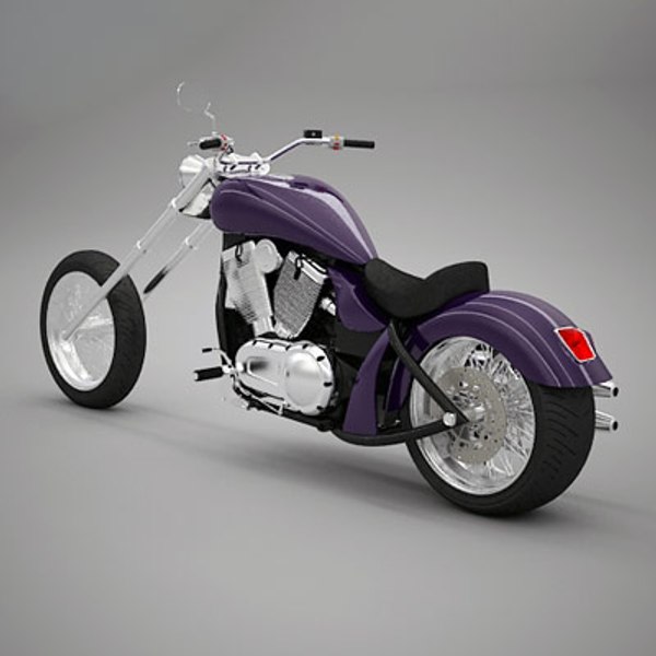 3d 3ds custom chopper