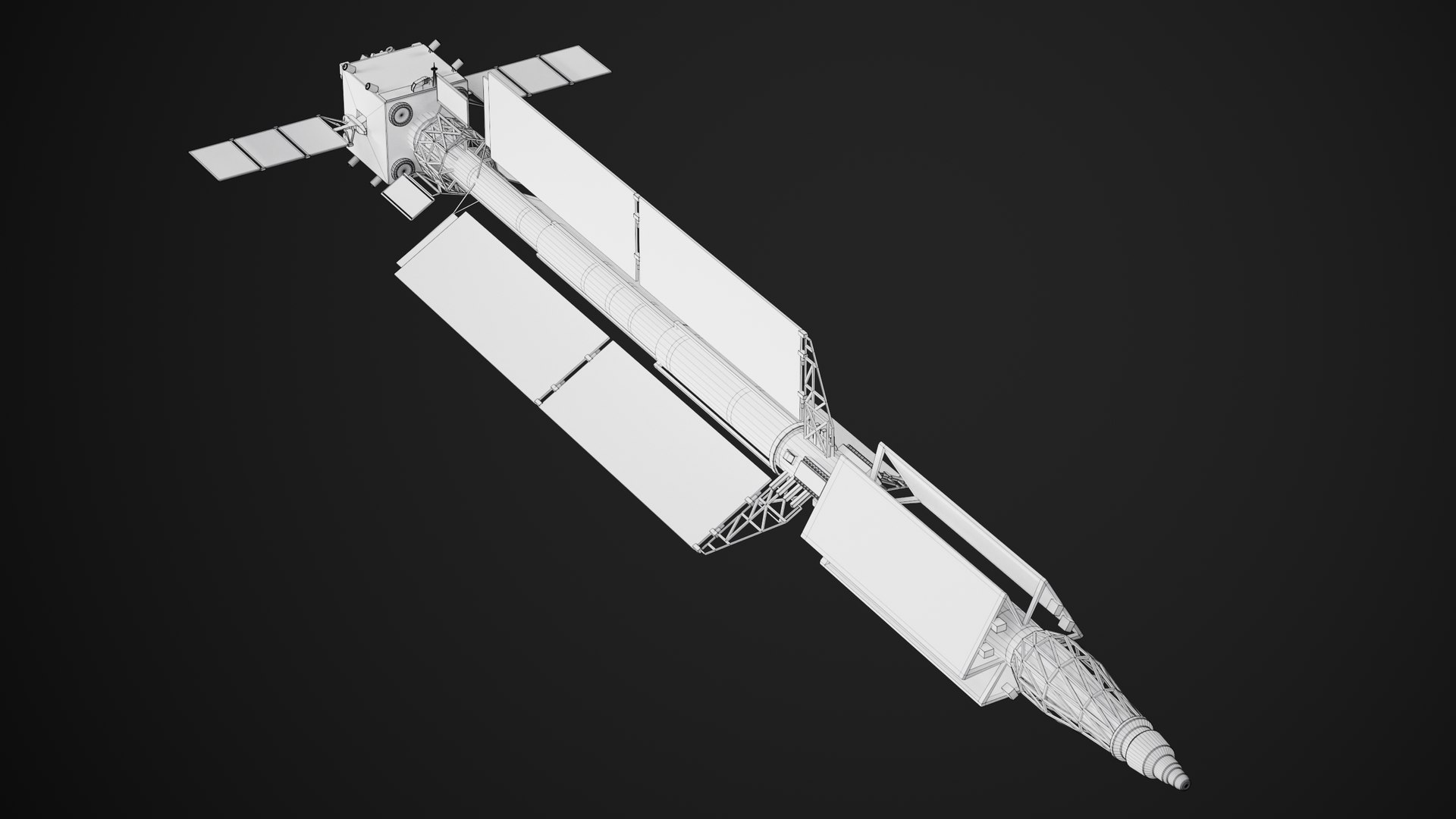 3D Zeus Nuclear Propulsion Spacecraft - TurboSquid 2046920