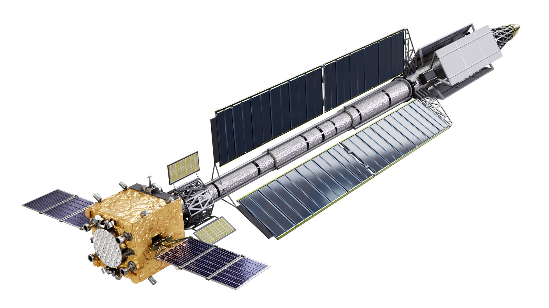 3D Zeus Nuclear Propulsion Spacecraft - TurboSquid 2046920