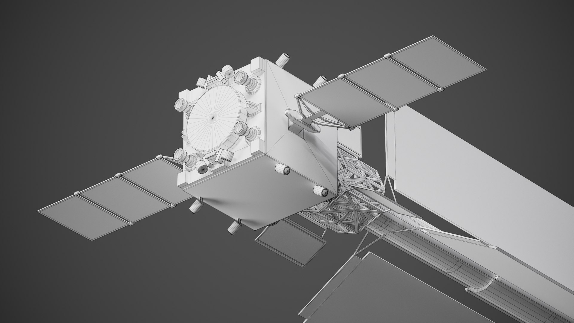3D Zeus Nuclear Propulsion Spacecraft - TurboSquid 2046920