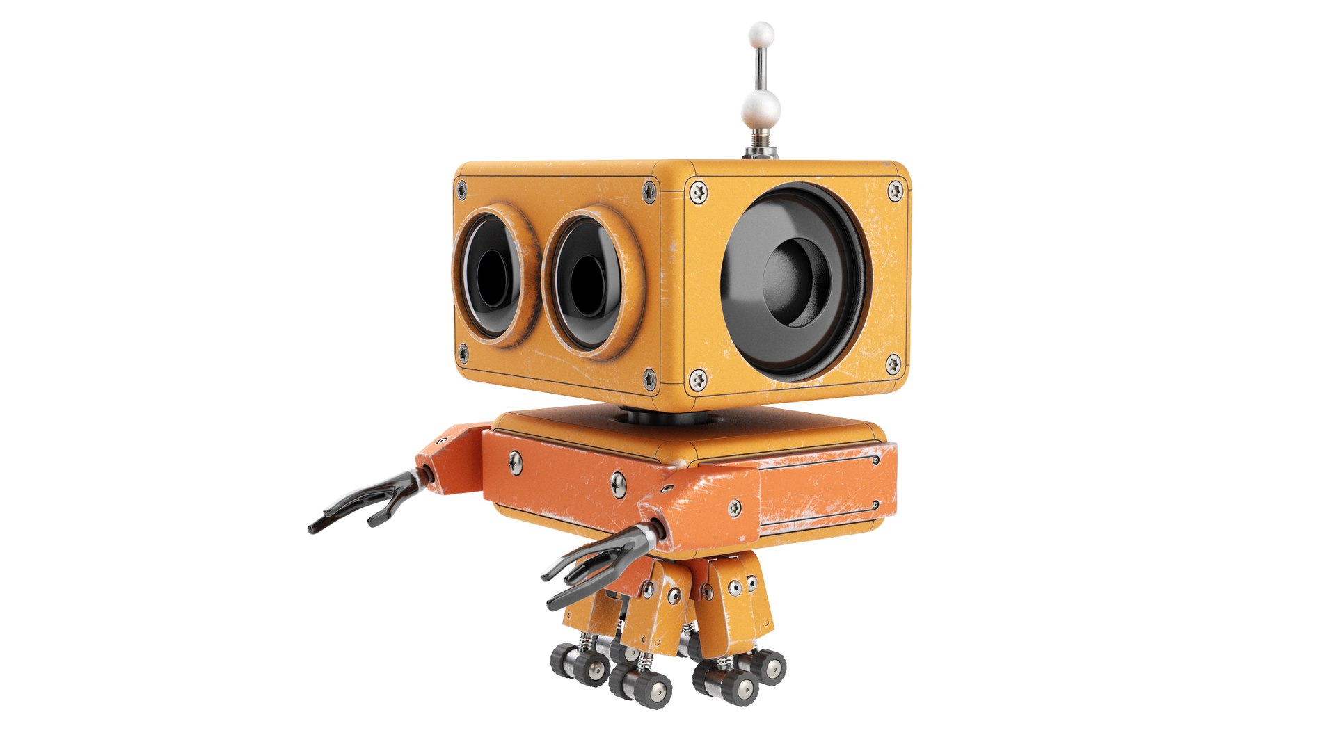 Cute Robot Model - TurboSquid 2346872