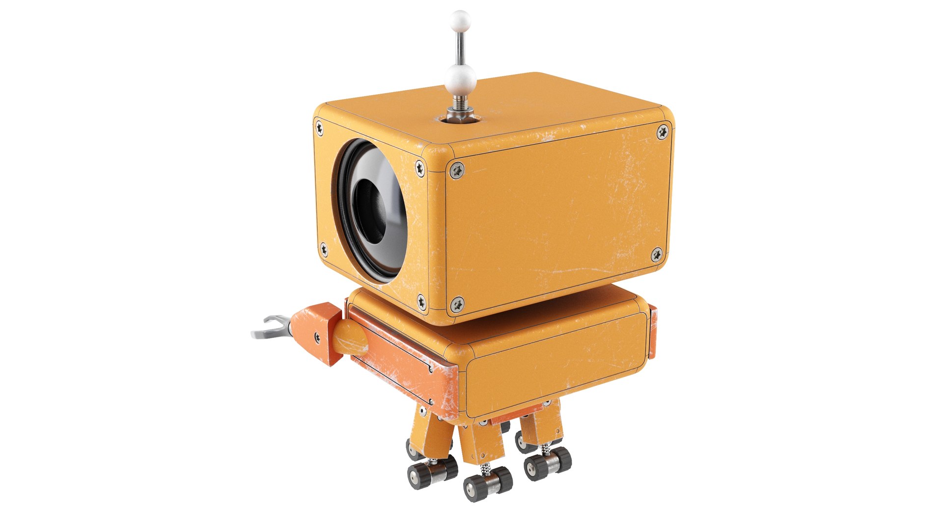 Cute Robot Model - TurboSquid 2346872