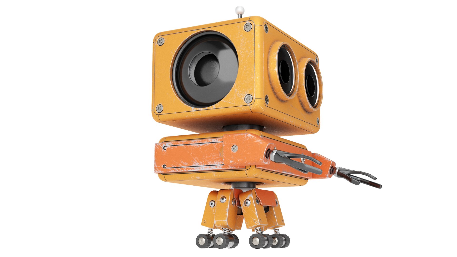 Cute Robot Model - TurboSquid 2346872
