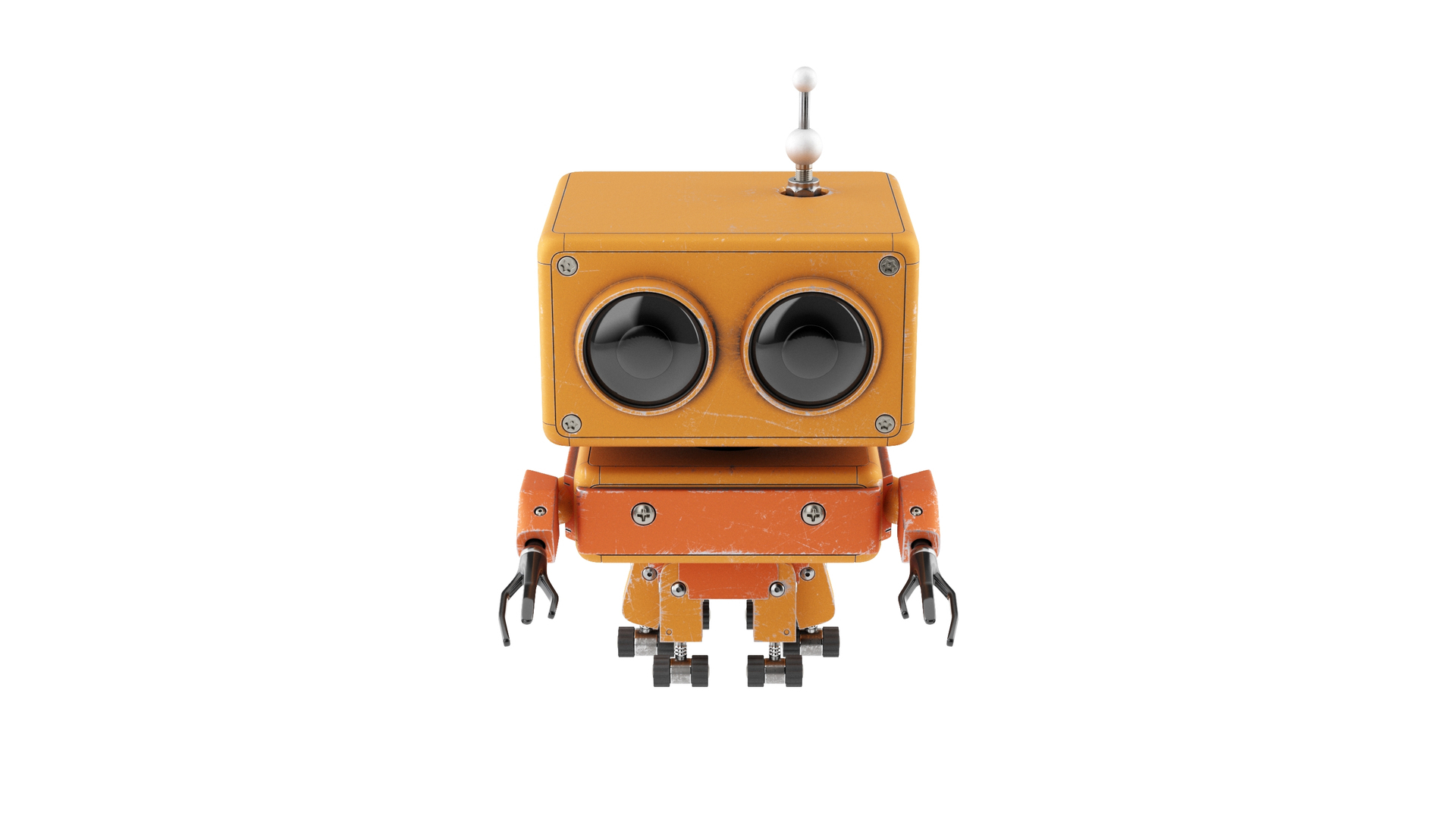 Cute Robot Model - TurboSquid 2346872