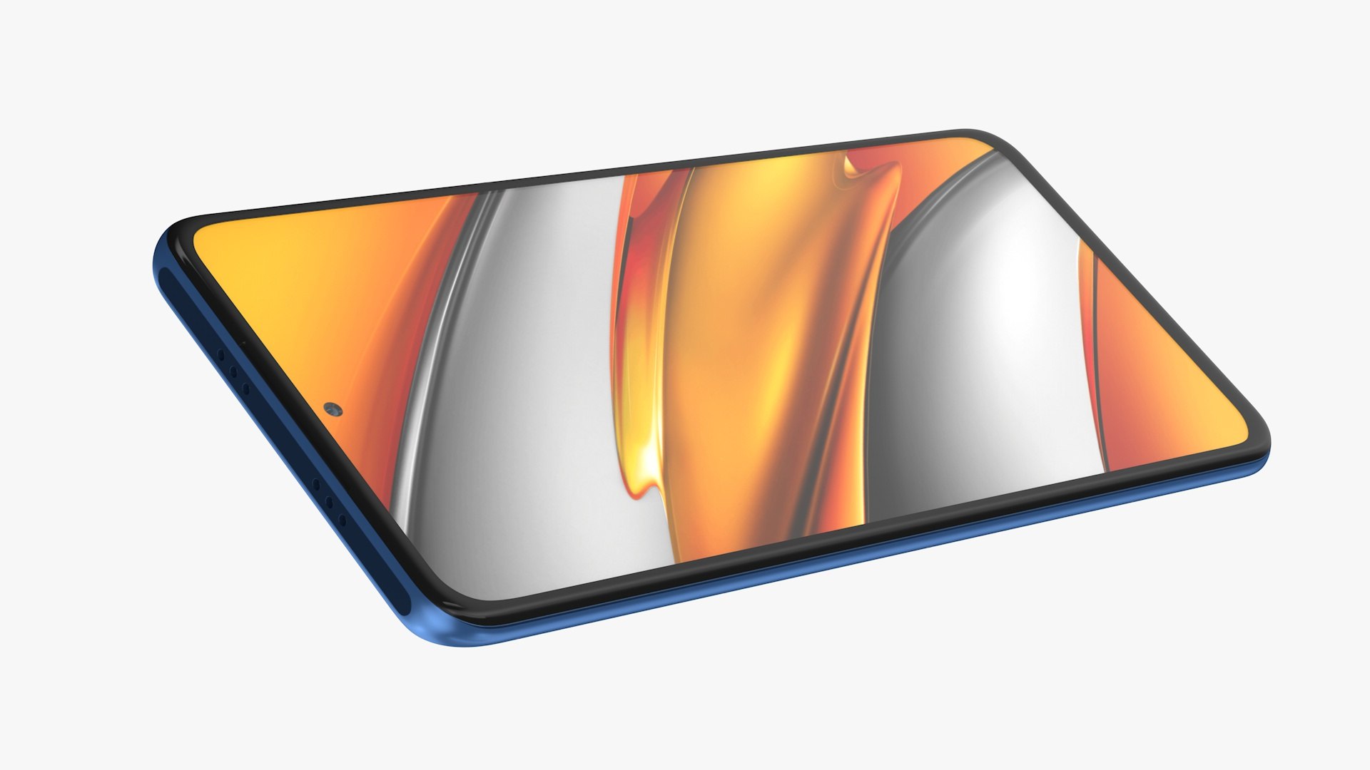 POCO F3 Blue 3D Model - TurboSquid 1719413