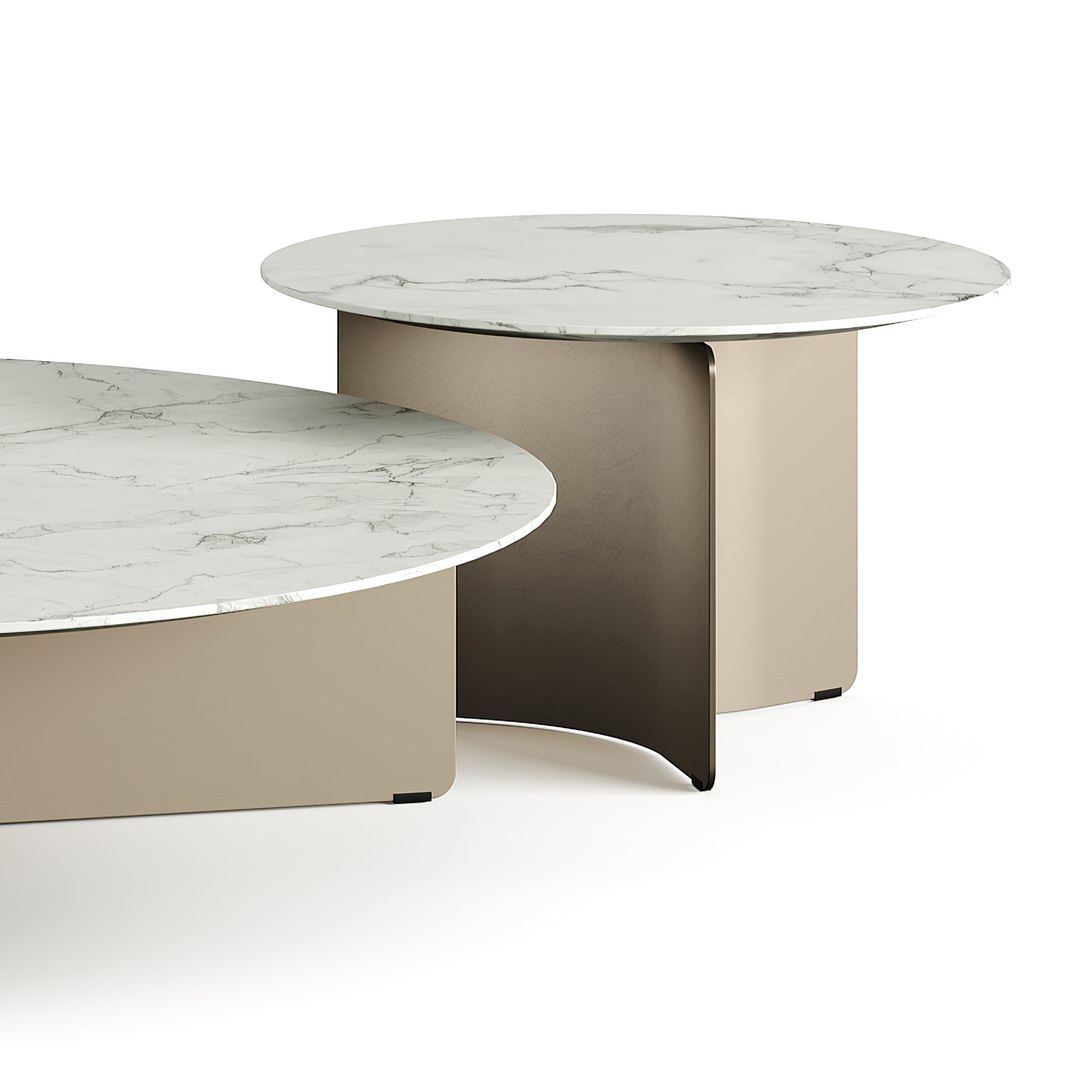 3D Model Giulio Marelli Wave 2023 Coffee Table - TurboSquid 1932441
