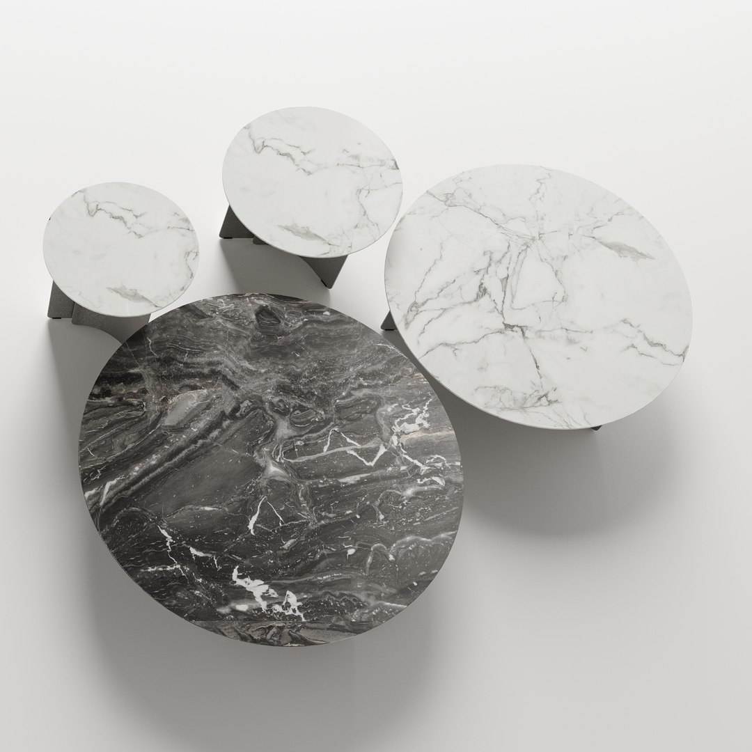 3D Model Giulio Marelli Wave 2023 Coffee Table - TurboSquid 1932441