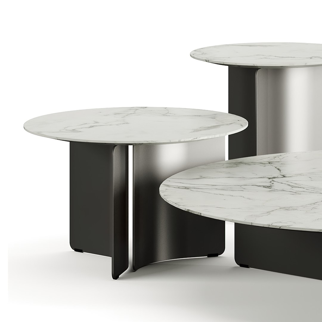 3D Model Giulio Marelli Wave 2023 Coffee Table - TurboSquid 1932441