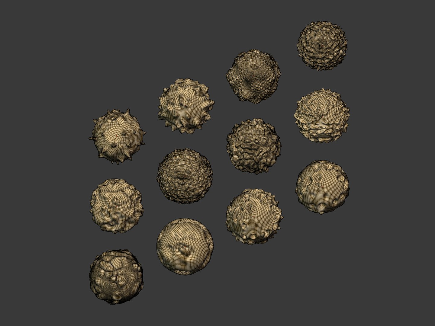 3D Lymphocyte Pack Model - TurboSquid 1807573