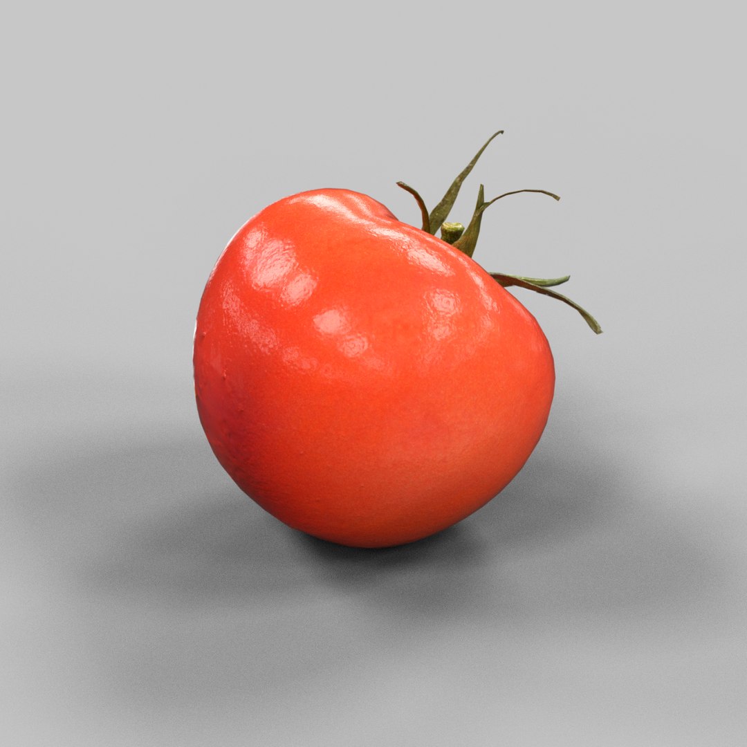 Photorealistic Tomato 3d Model