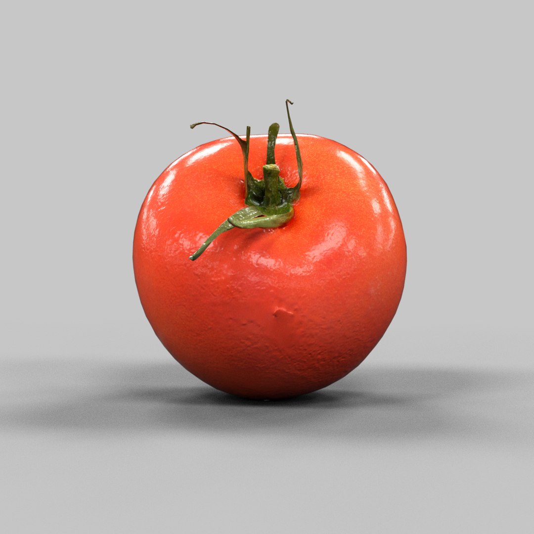 Photorealistic Tomato 3d Model