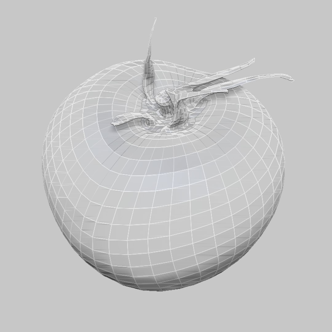Photorealistic Tomato 3d Model