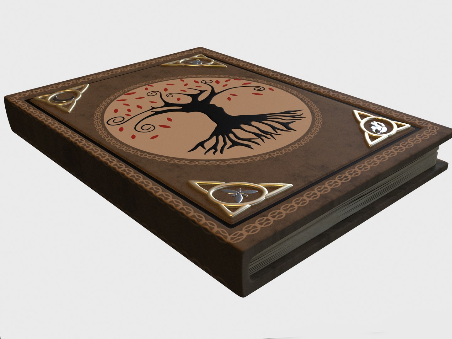 Old Spell Book 3D - TurboSquid 1507871