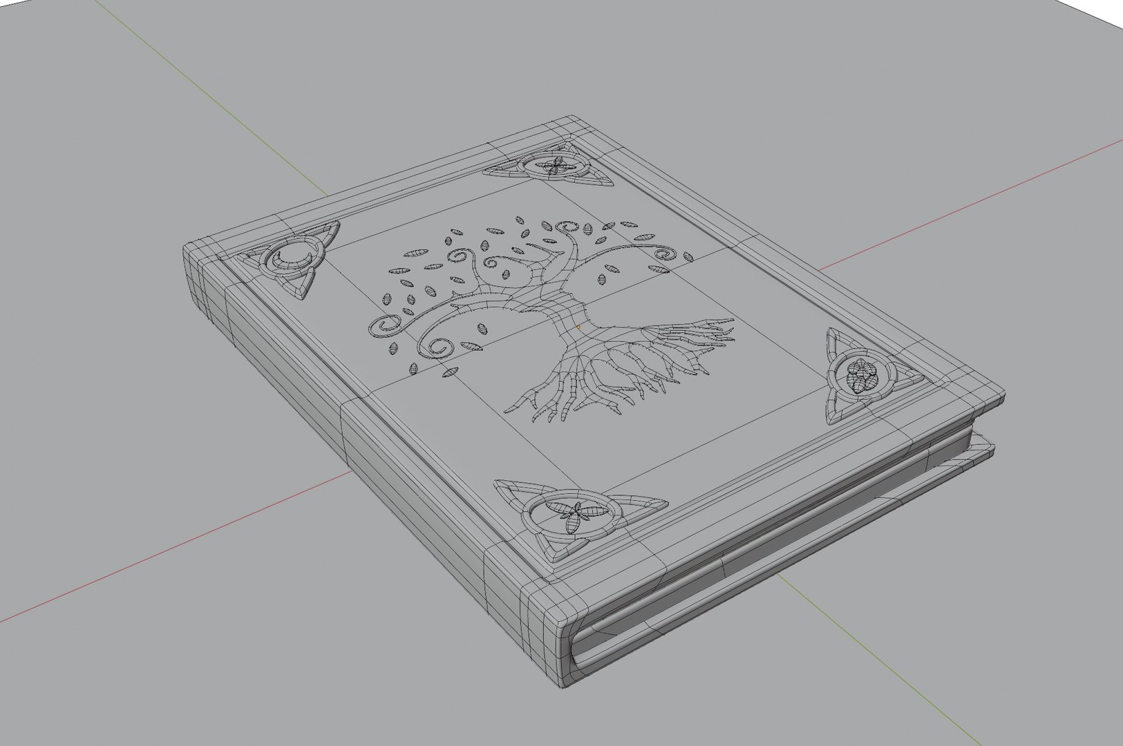 Old Spell Book 3D - TurboSquid 1507871