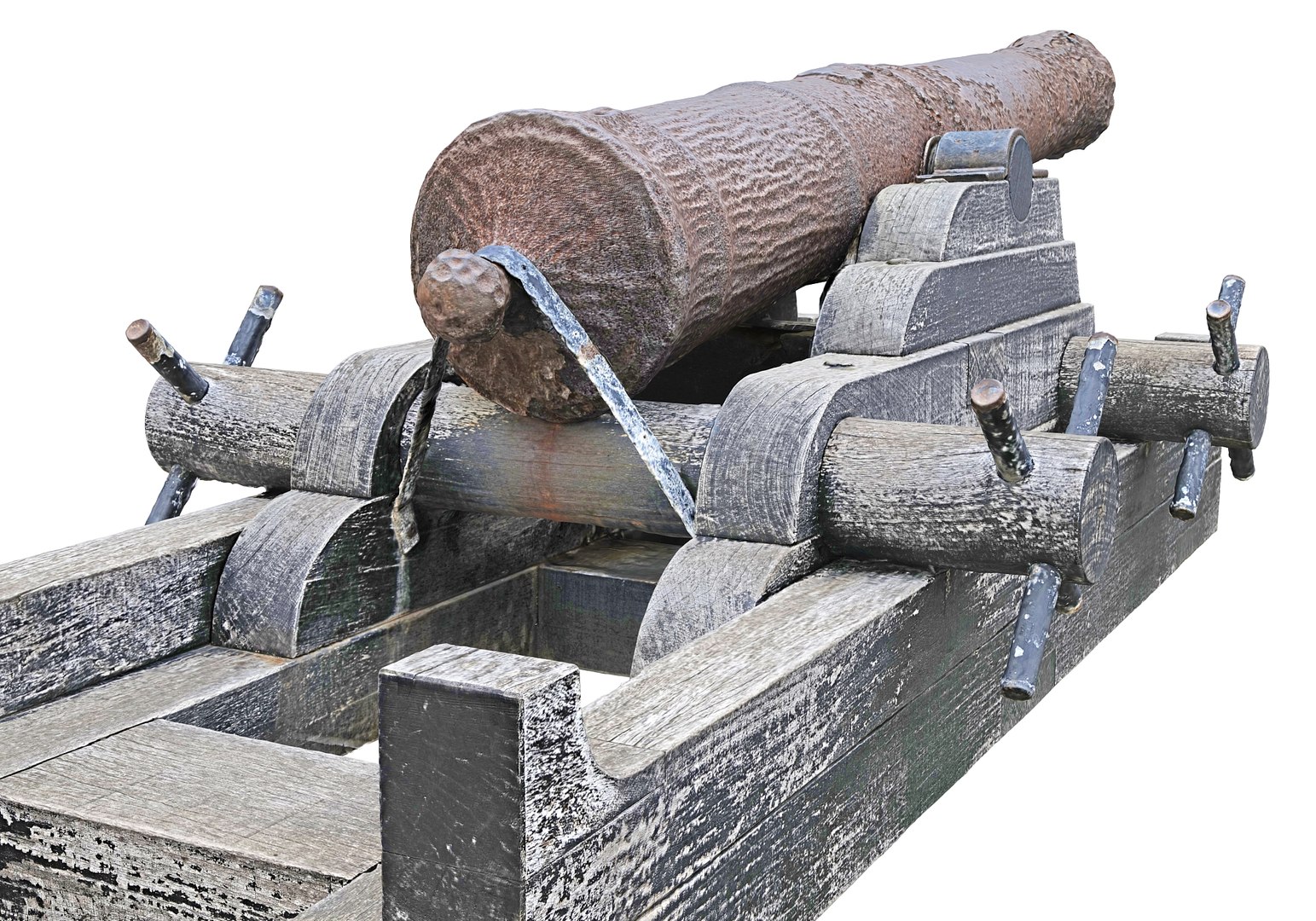 3D Realistic Cannon - TurboSquid 1876421