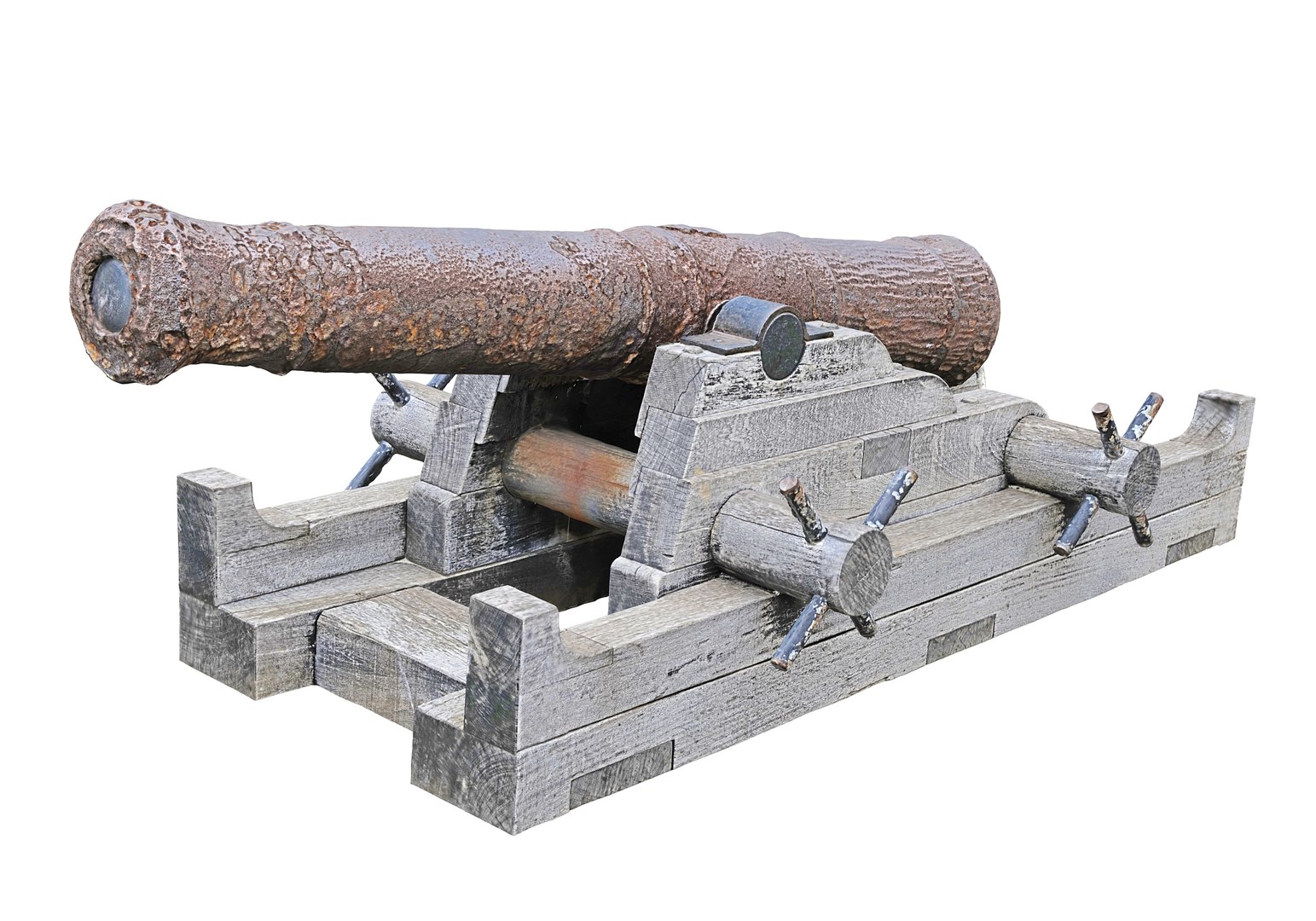 3D Realistic Cannon - TurboSquid 1876421