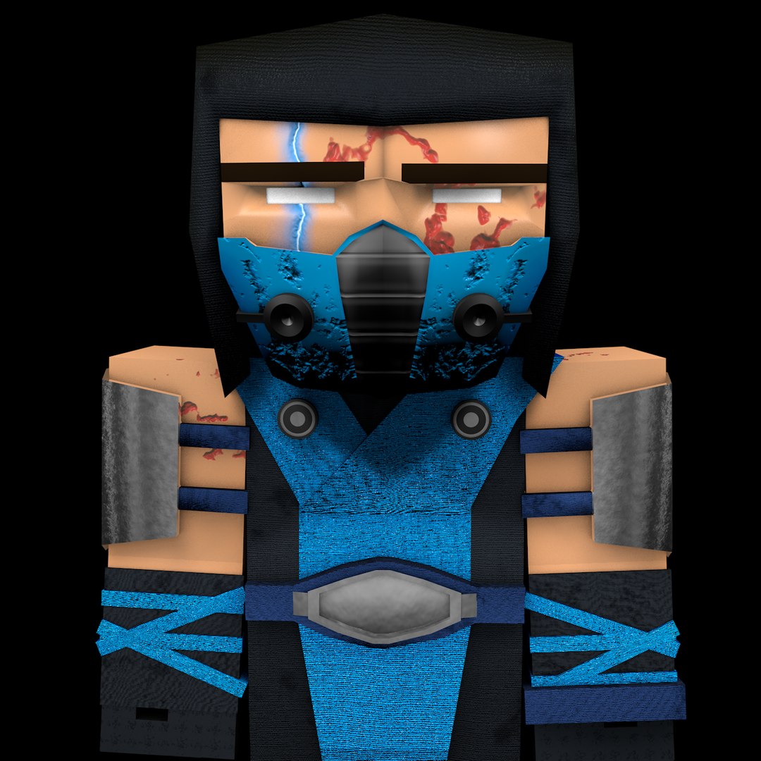 Minecraft Sub Zero 3d Model