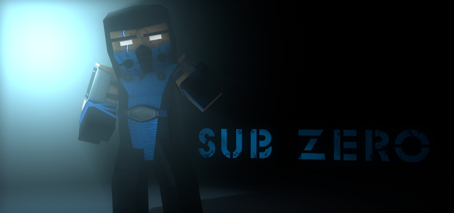 Minecraft Sub Zero 3d Model