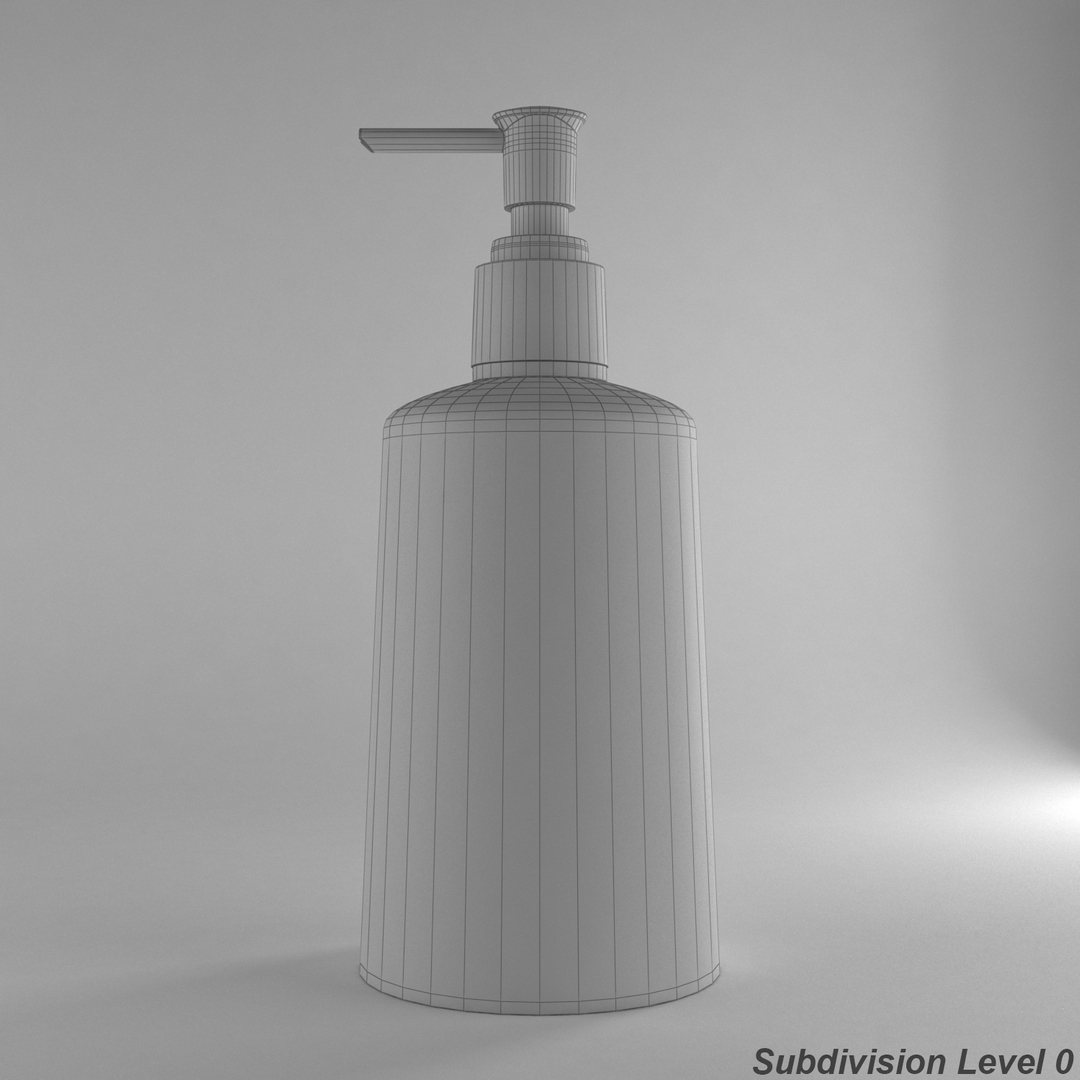 Soap dispenser 3D model - TurboSquid 1351169