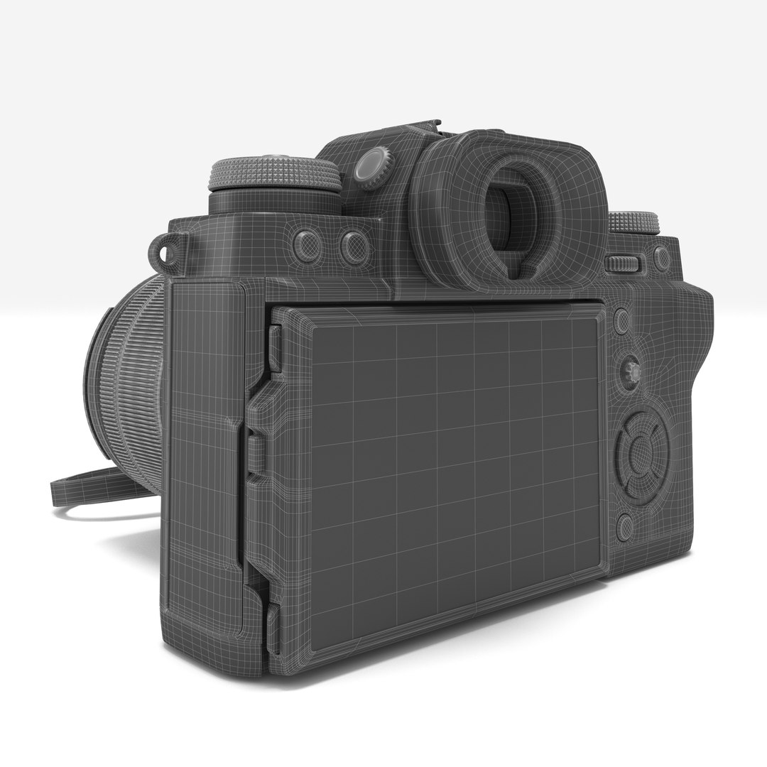 3D Realistic 35mm Film Camera 3D Model For Animation And Design Model ...