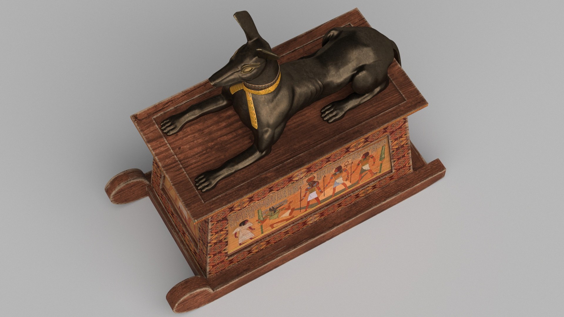 chest anubis 3d model
