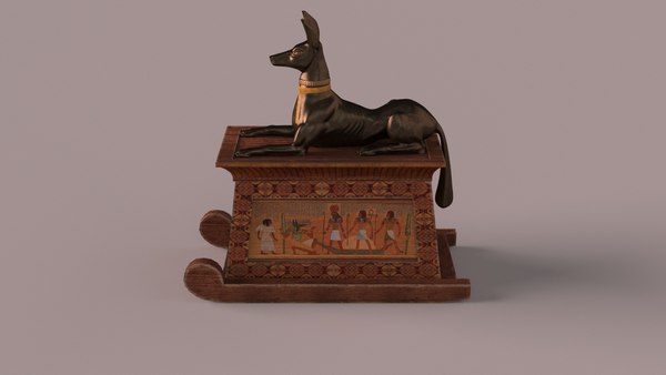 chest anubis 3d model