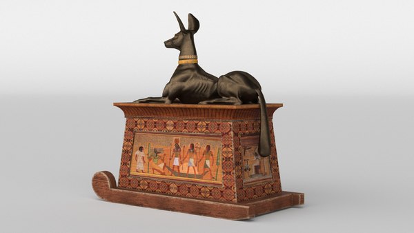 chest anubis 3d model