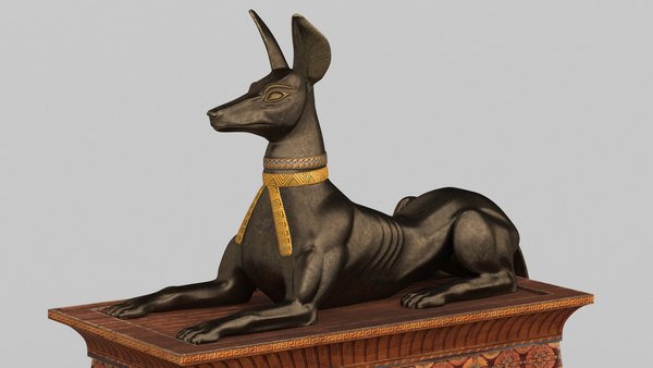 chest anubis 3d model