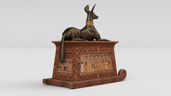 chest anubis 3d model