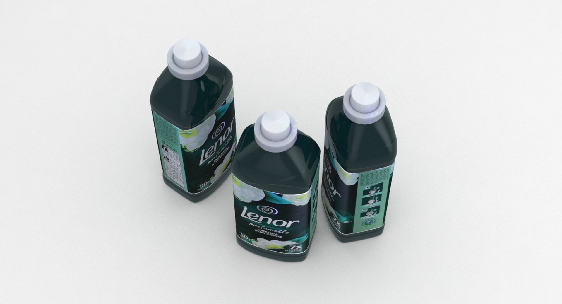 3D Model Lenor Parfumelle Emerald - TurboSquid 1215977