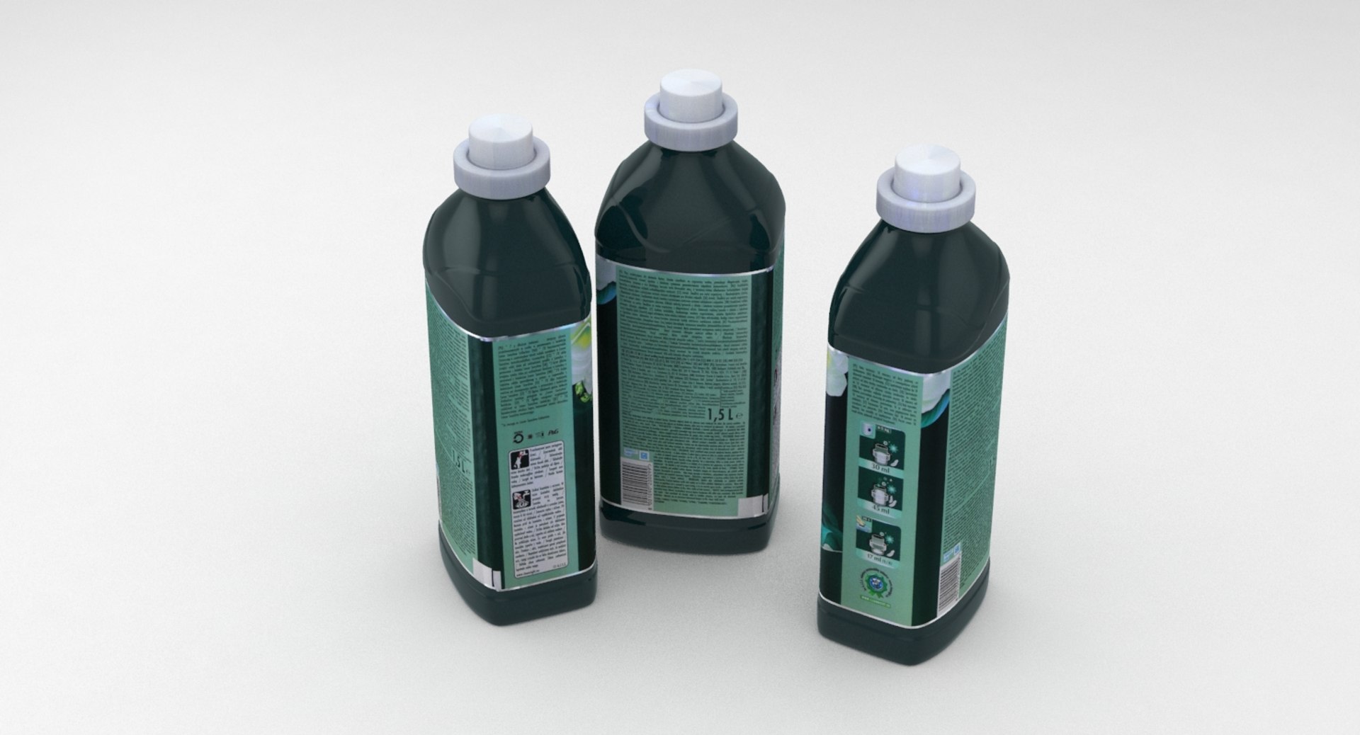 3D Model Lenor Parfumelle Emerald - TurboSquid 1215977