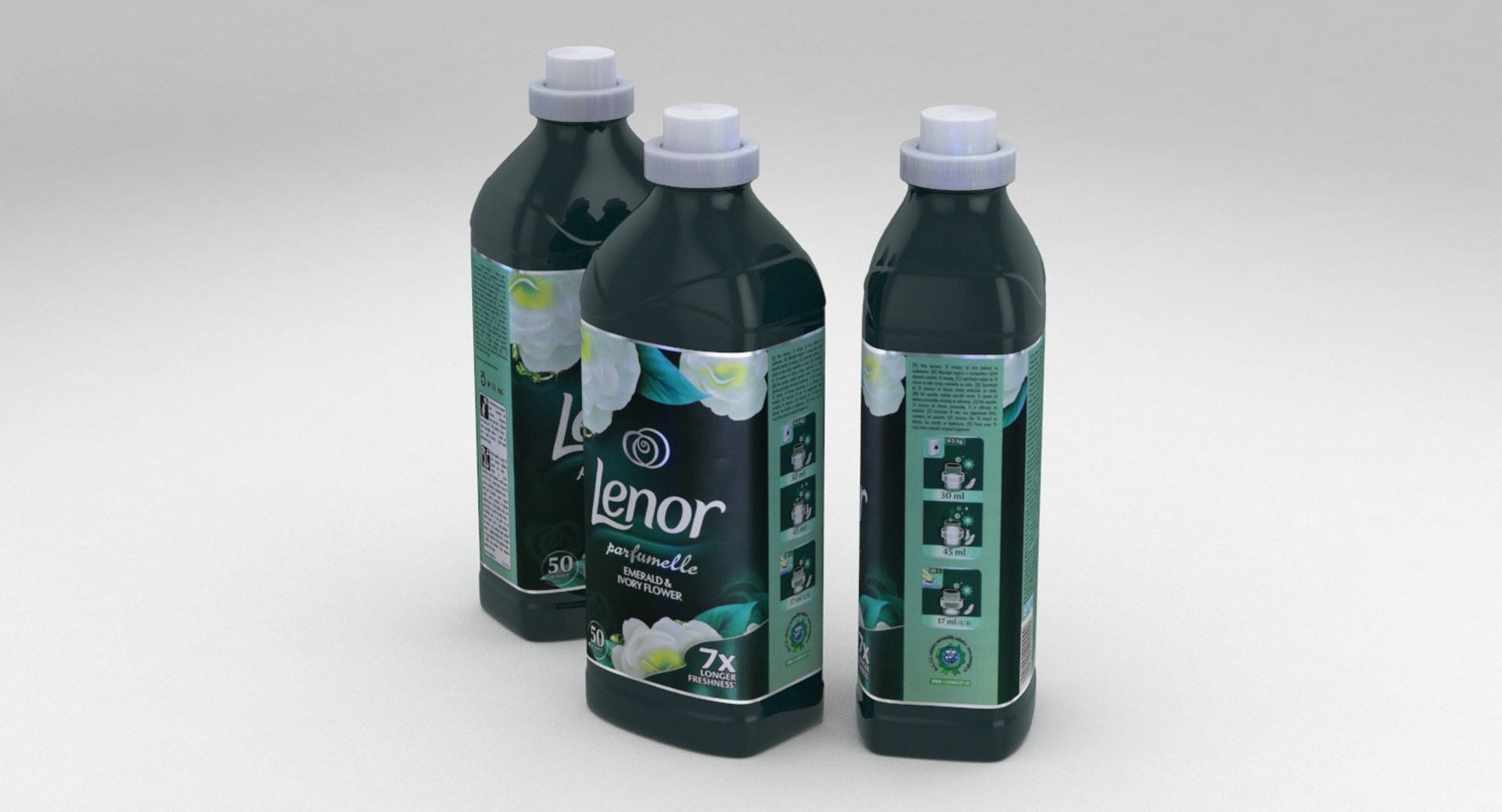 3D Model Lenor Parfumelle Emerald - TurboSquid 1215977