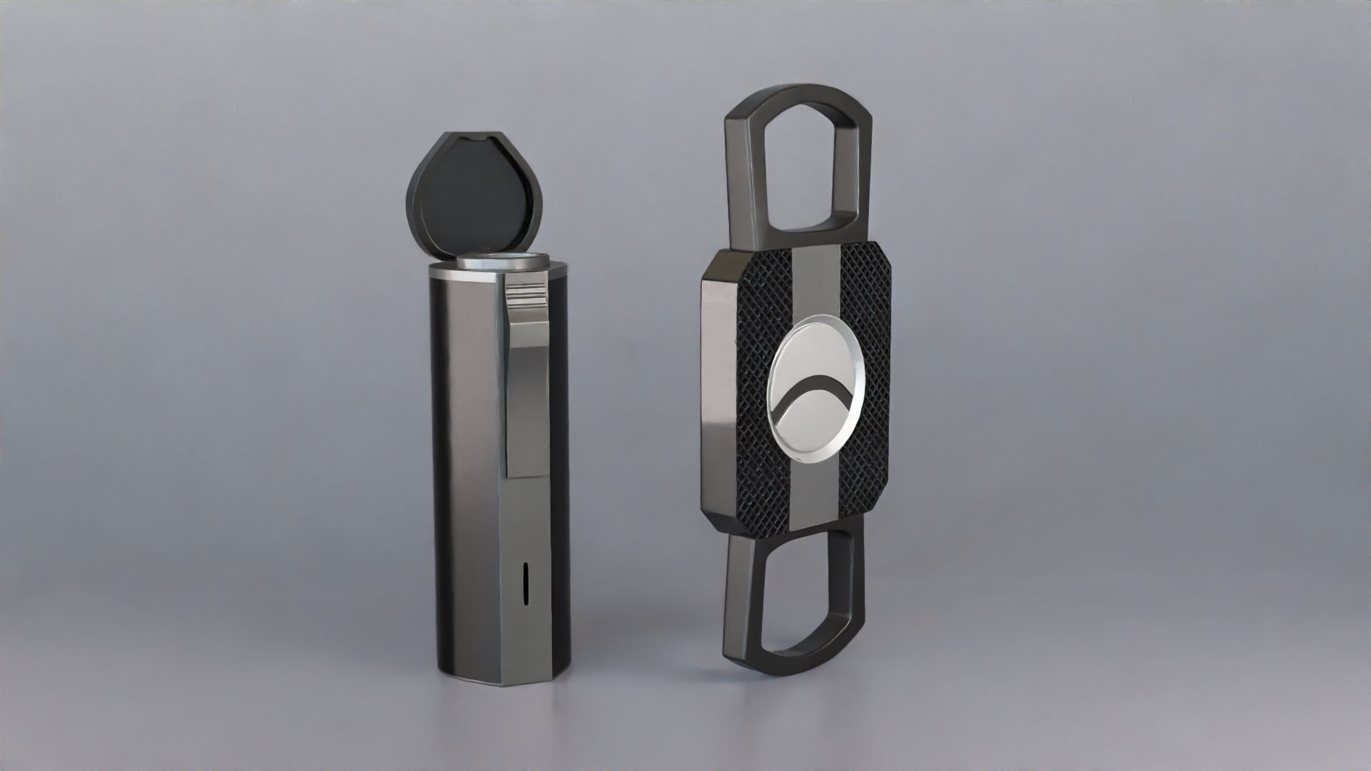 Lighter With Cutter 3D Model - TurboSquid 2099608