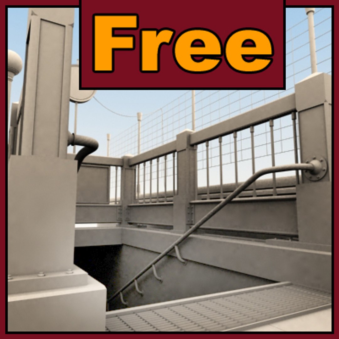 Free Max Model Definition Subway Entrance