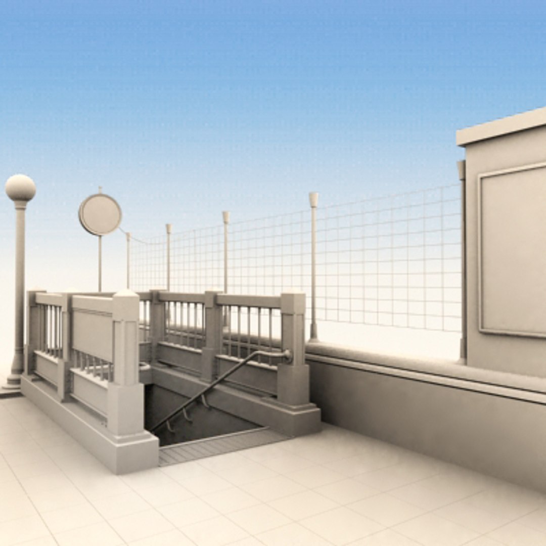 Free Max Model Definition Subway Entrance