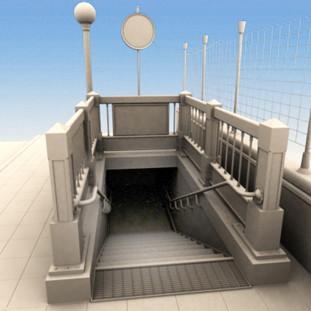 Free Max Model Definition Subway Entrance