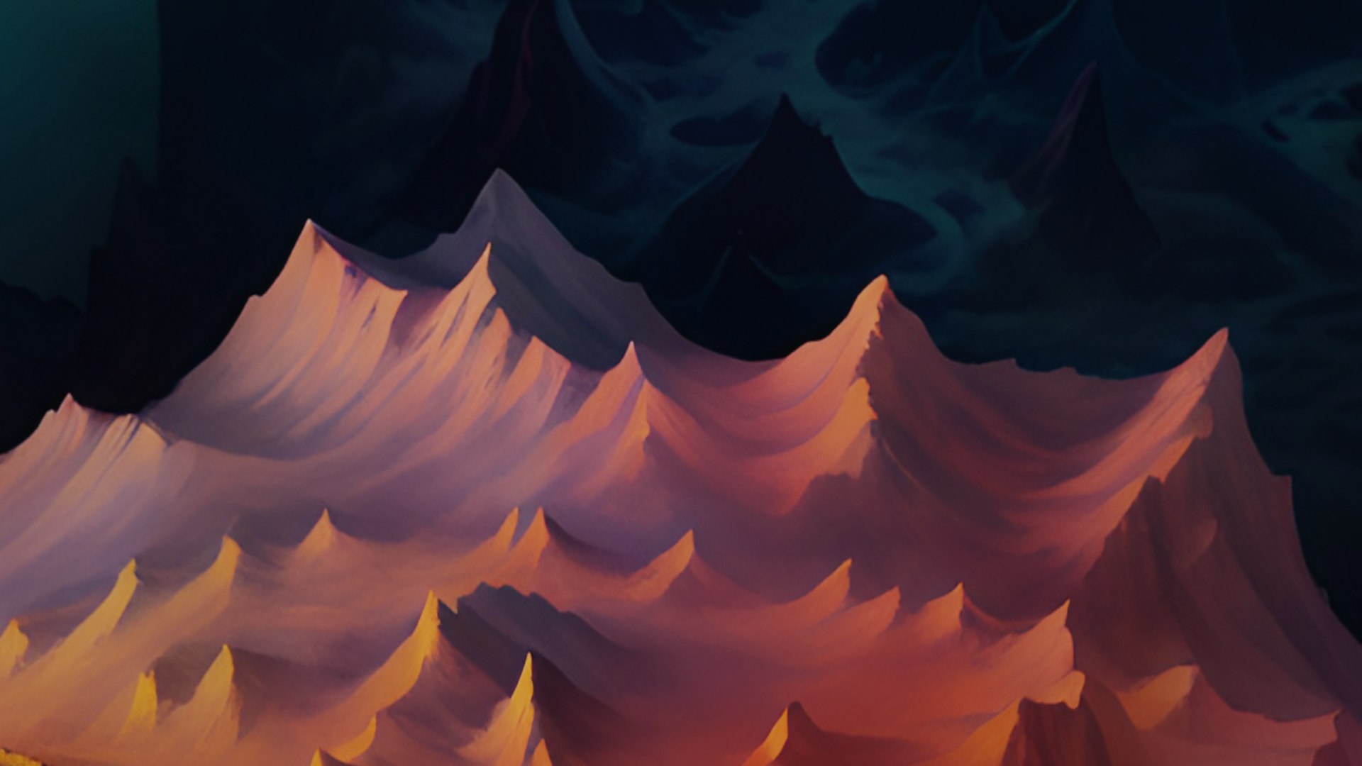 3D Model Stunning Dinner At The Dark Valley - Northen Lights And Magic ...