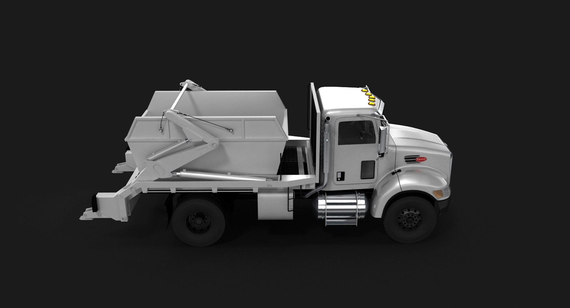 3d Skip Loader Model