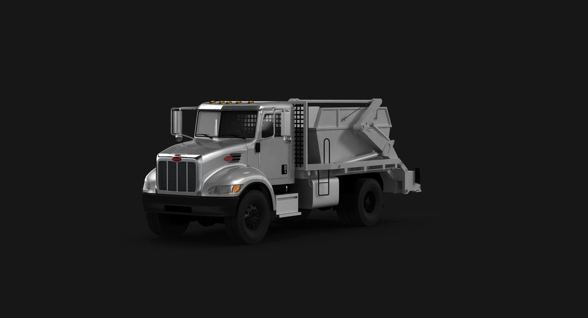 3d Skip Loader Model
