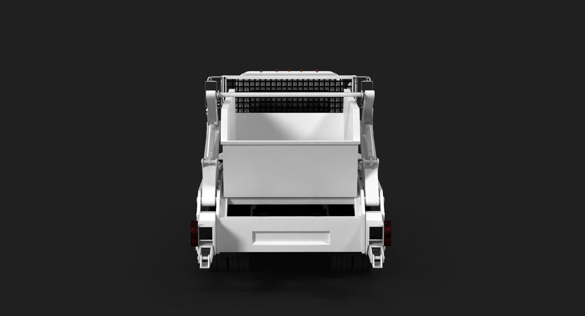 3d Skip Loader Model