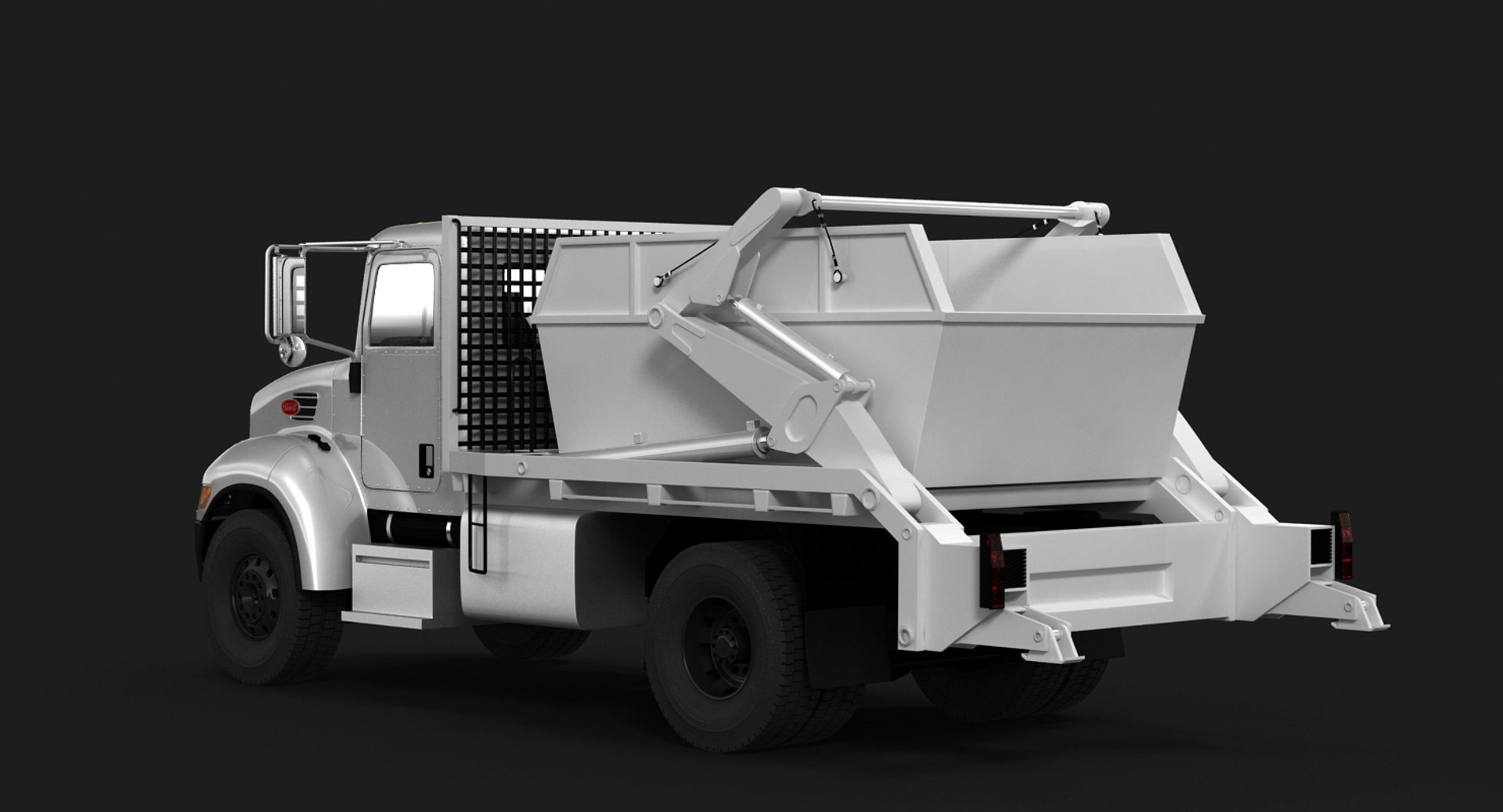 3d Skip Loader Model