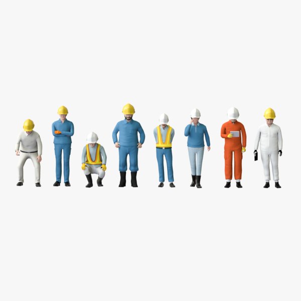 Construction Worker 3D Models for Download | TurboSquid